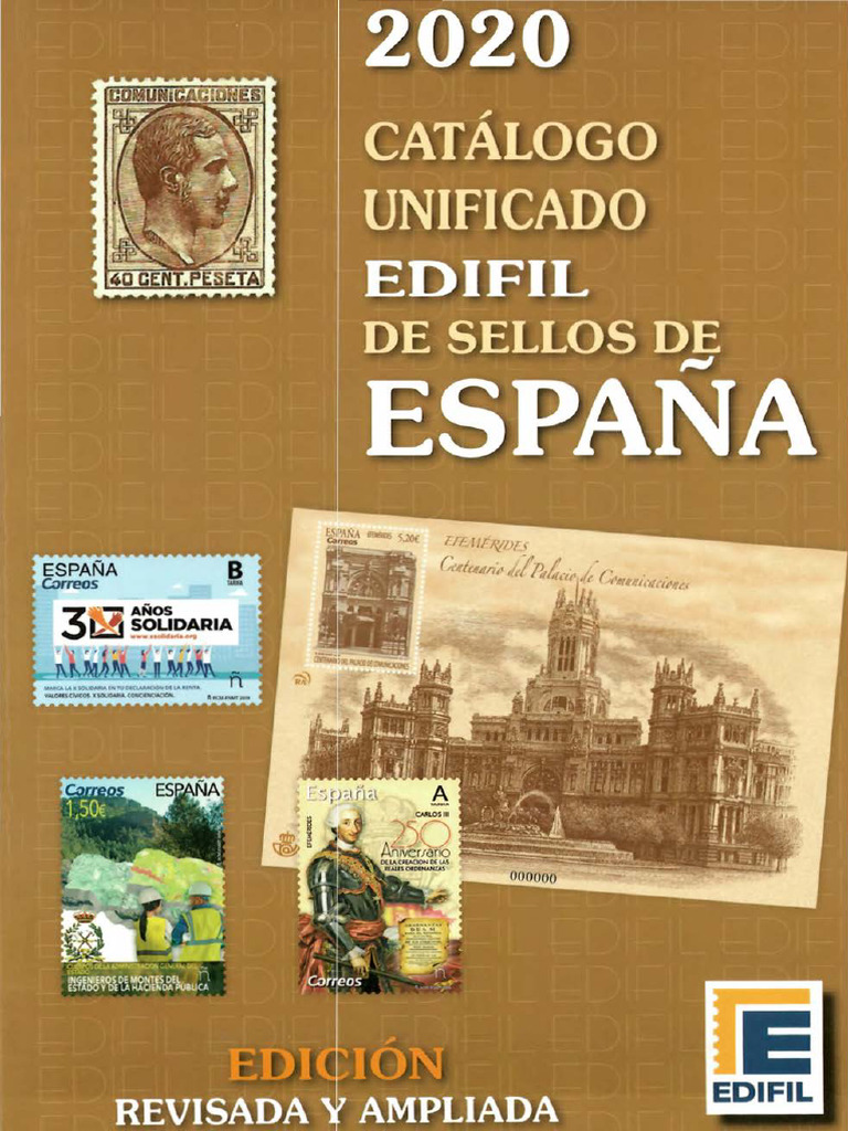 Catalogo Edifil 2020 Unificado Sellos de España (Con OCR) - Unlocked | PDF