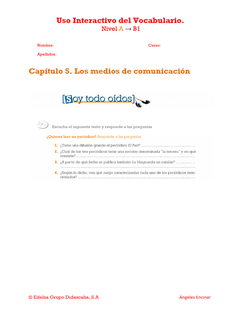 UsoInteractivoVocabulario1_Capitulo5 | PDF