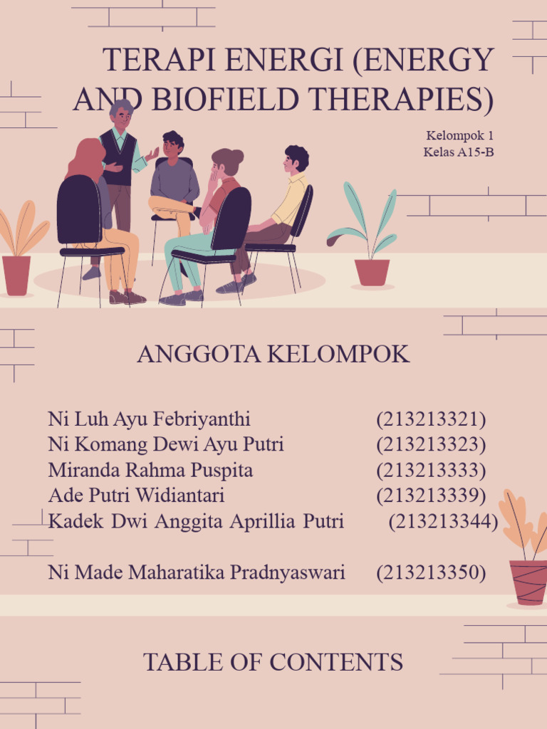 Kelompok 1 - Terapi Energi | PDF