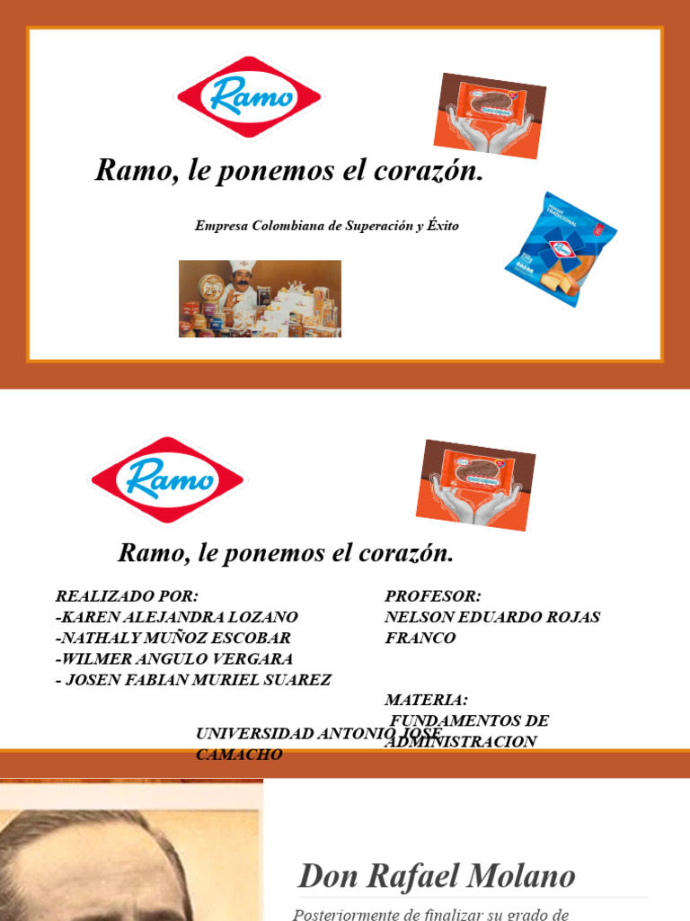 Productos Ramo | PDF | Alimentos