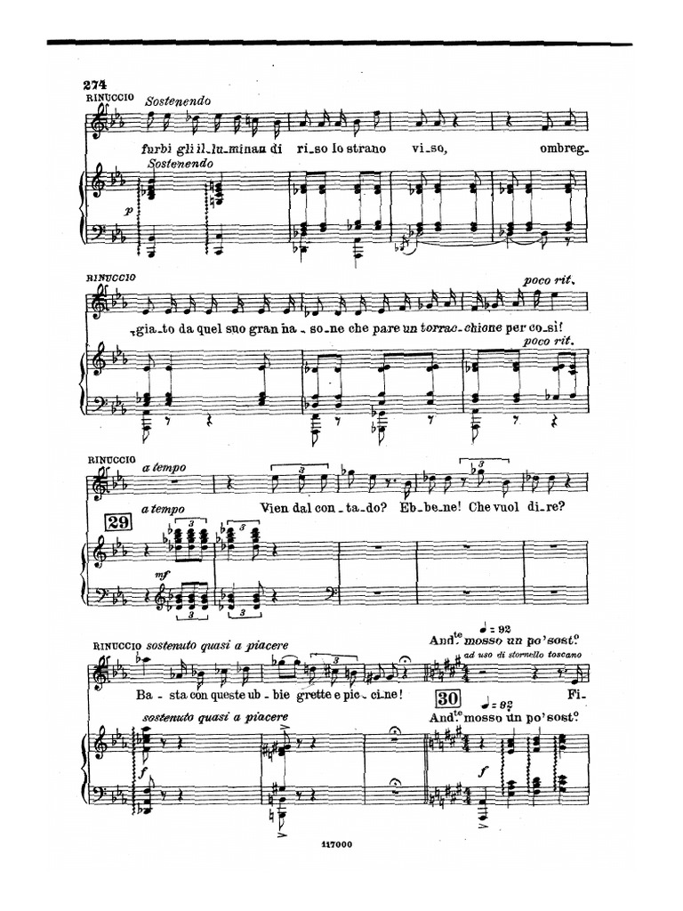 Firenze e Come Un Albero Fiorito Partitura | PDF