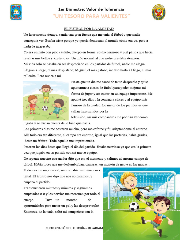 Ficha La Amistad 5a Pdf