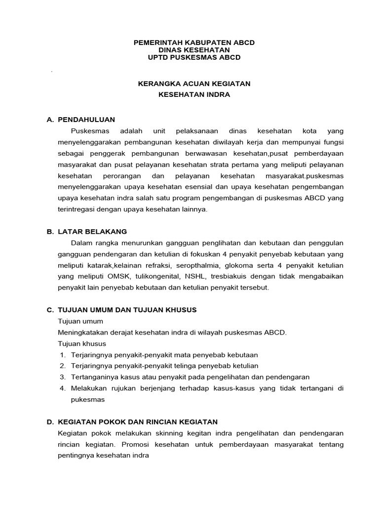 3.KAK KESEHATAN INDRA | PDF