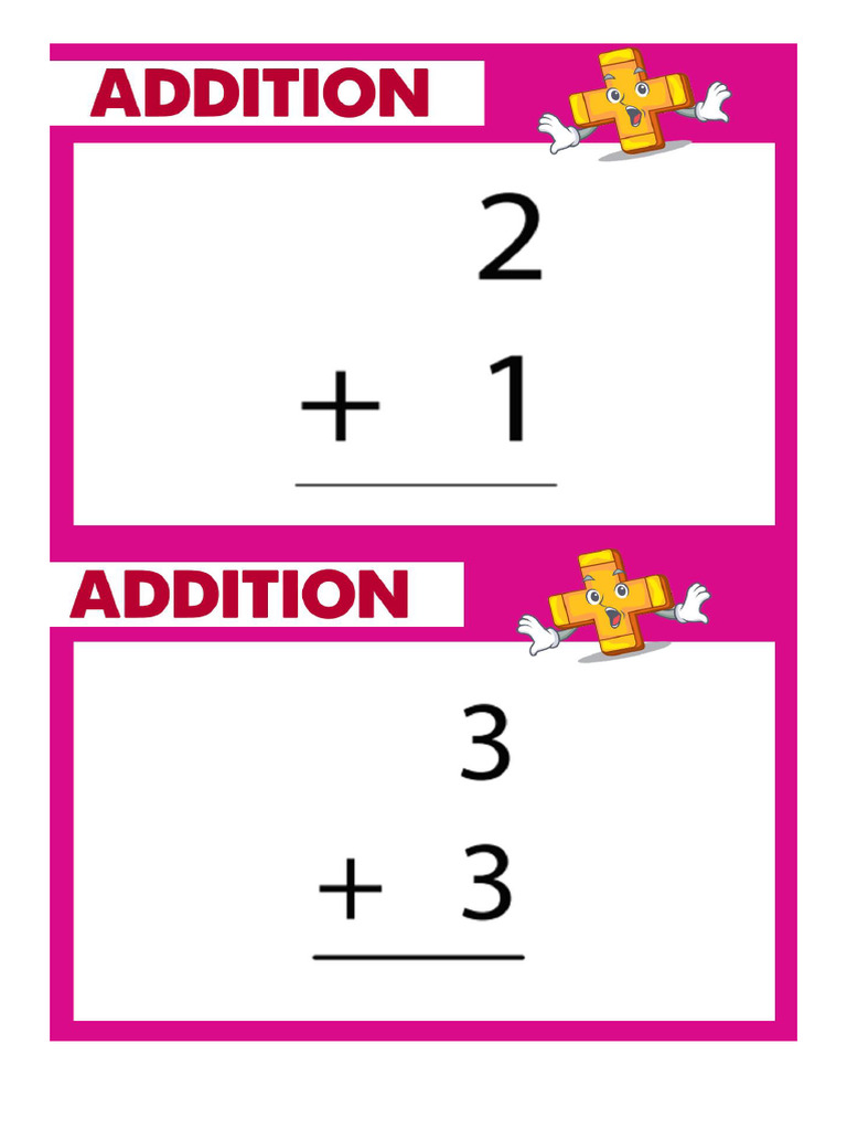 Grade 2 Addition Flashcards | PDF