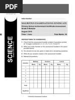 Grade 7 NS Exam November 2021 | PDF | Earth | Tide