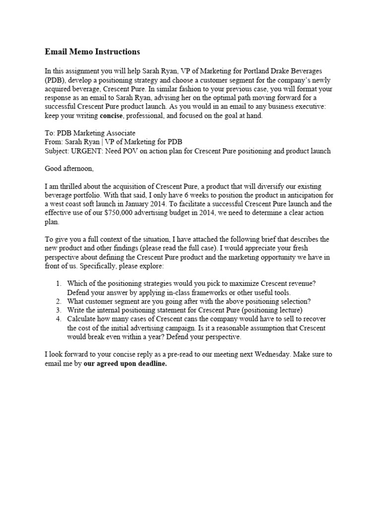 Marketing Strategy for Crescent Pure | PDF | Marketing | Business