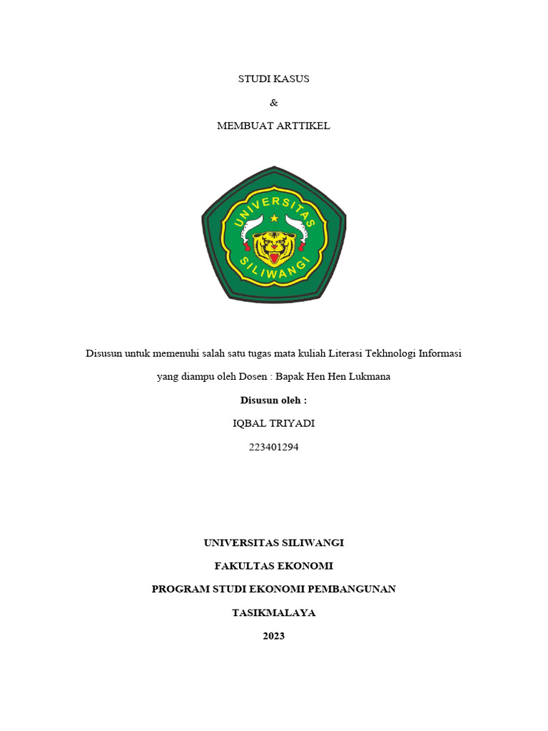 Studi Kasus Lti | PDF