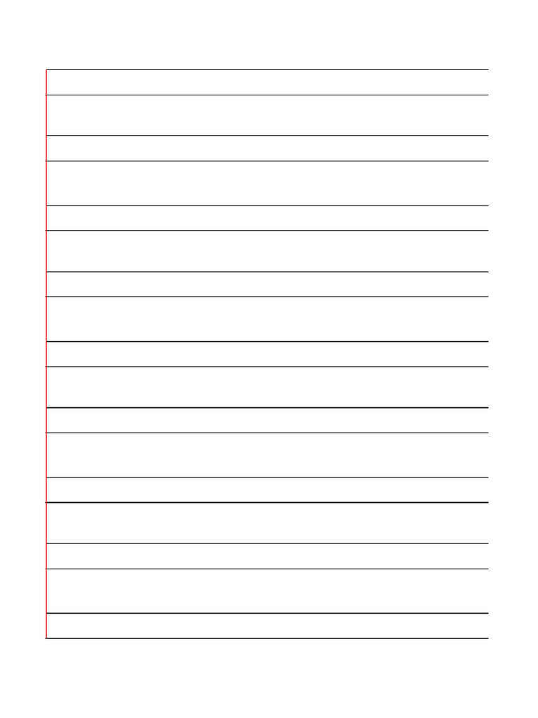 Plantilla PDF para Escribir Recto | PDF