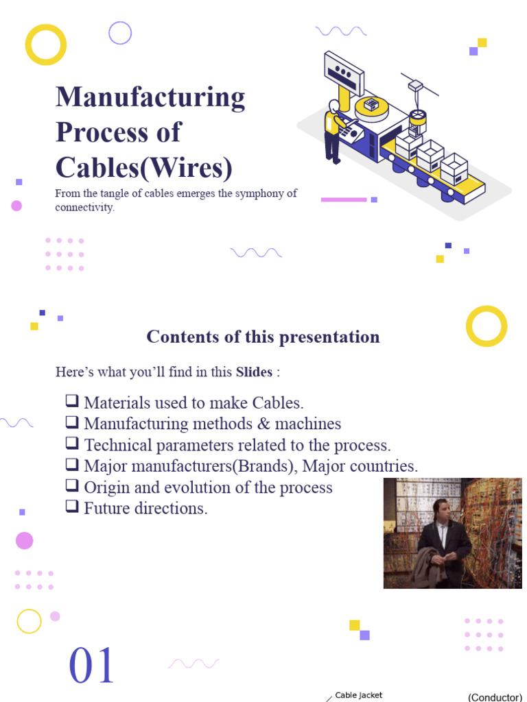Manufacturing Process of Cable | PDF