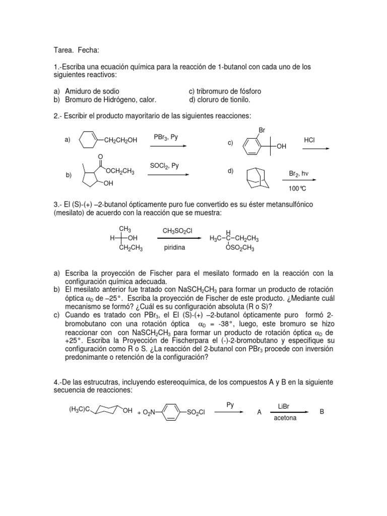 Tarea 1 QO2 | PDF