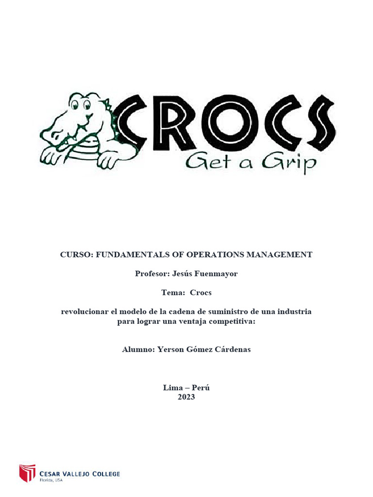 Crocs | PDF