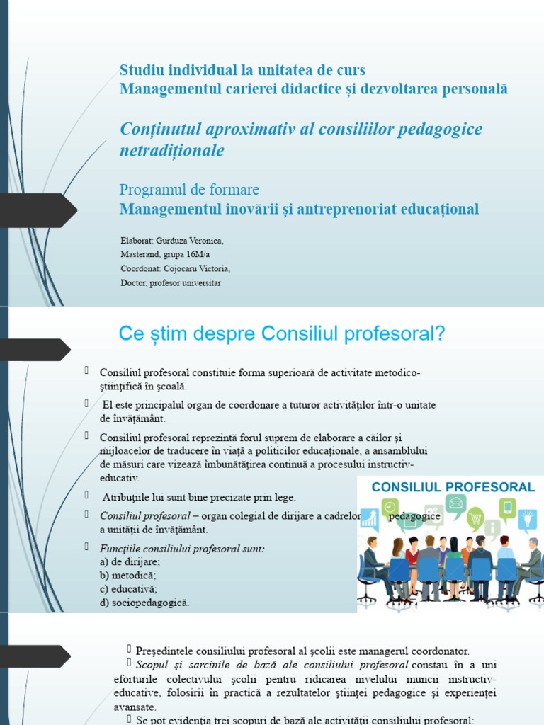 Studiu Individual MCDP | PDF