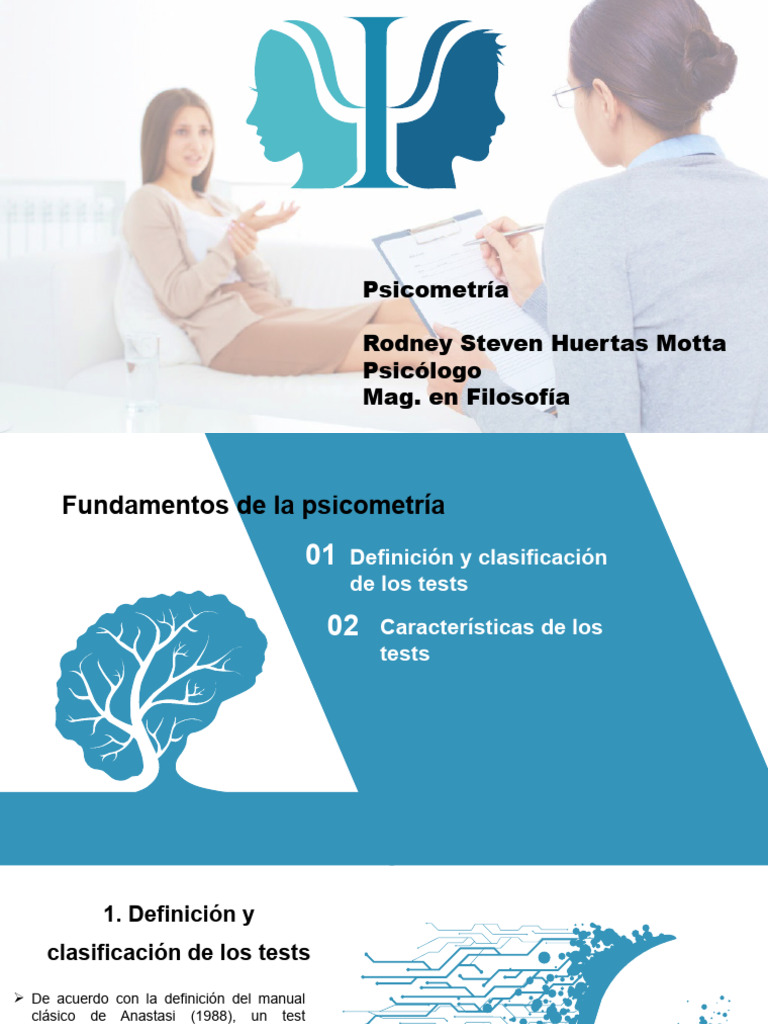 Fundamentos de La Psicometría | PDF | Sicología | Psicometría