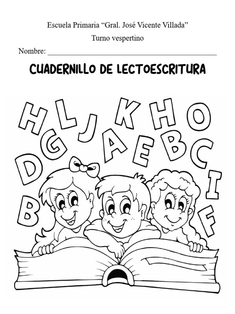 Cuadernillo Primer Grado Pdf