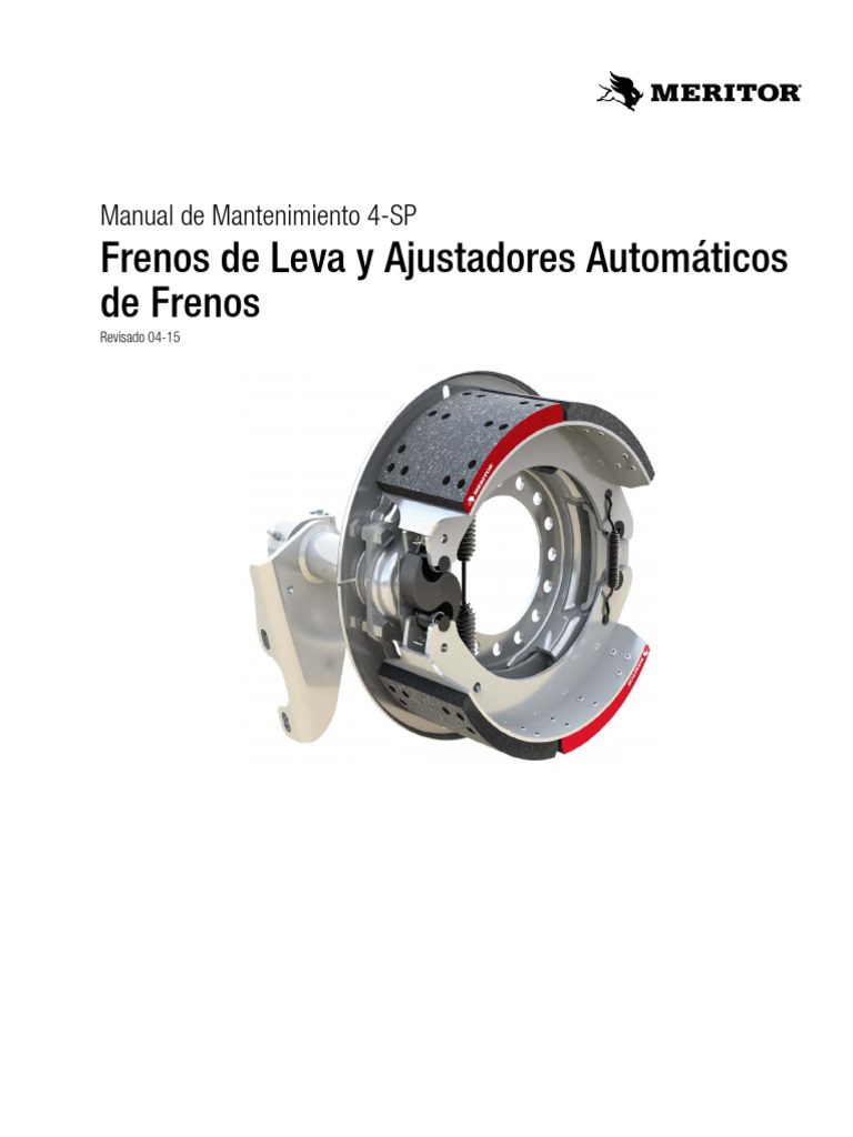 Manual de Frenos de Levas y Ajustadores Automaticos Meritor | PDF