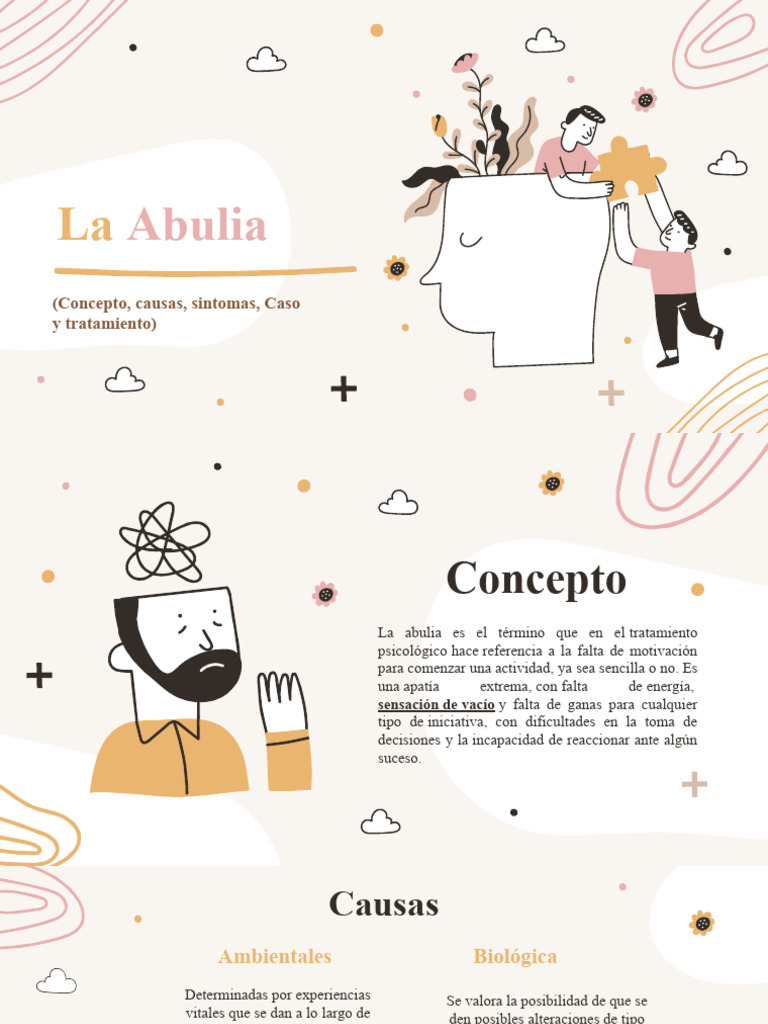 Abulia: Concepto, Causas y Tratamiento | PDF | Motivación | Motivacional