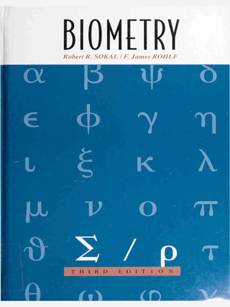 Robert R. Sokal - F. James Rohlf - Biometry-W. H. Freeman (1995) | PDF