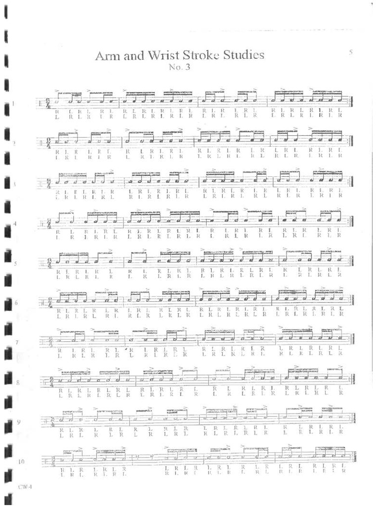 Charles Wilcoxon Wrist and Finger Stroke Control | PDF