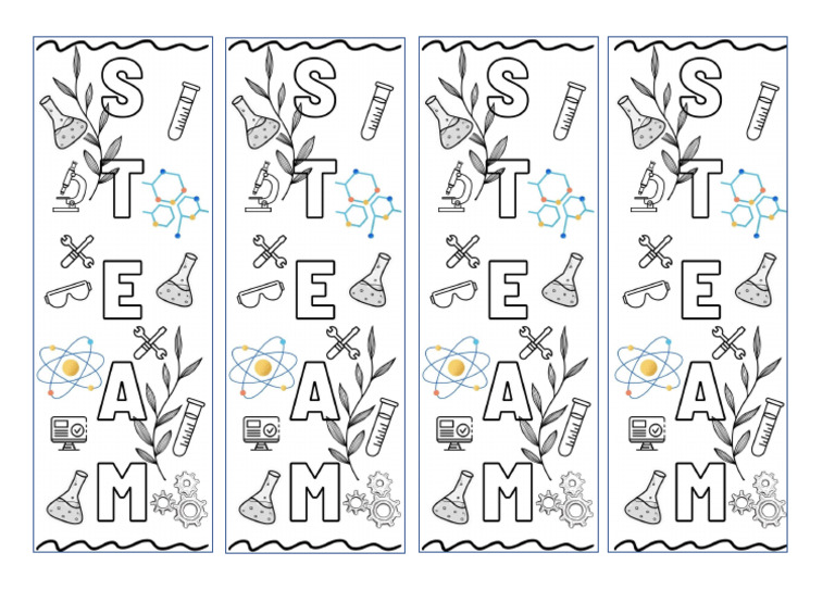 STEAM Bookmark | PDF