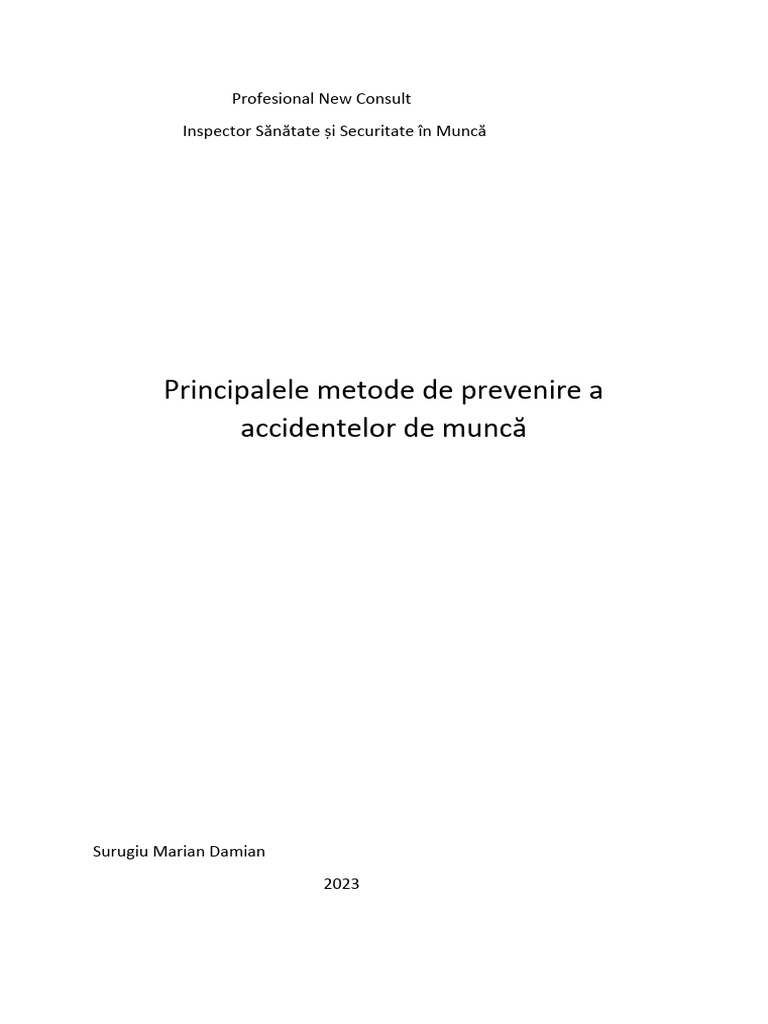 Proiect SSM | PDF