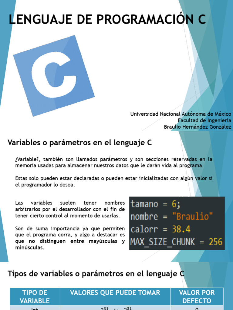 Conceptos Programacion 2 | PDF | Lenguaje de programación | C (lenguaje de programación)