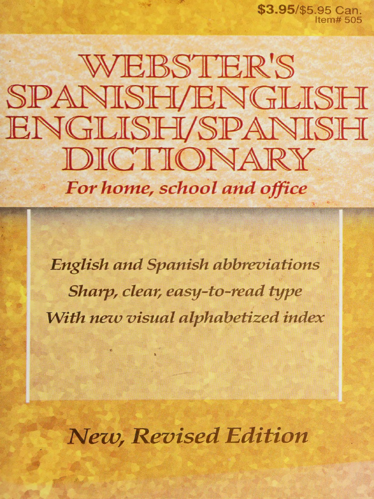 spanish_english english_spanish dictionary | PDF