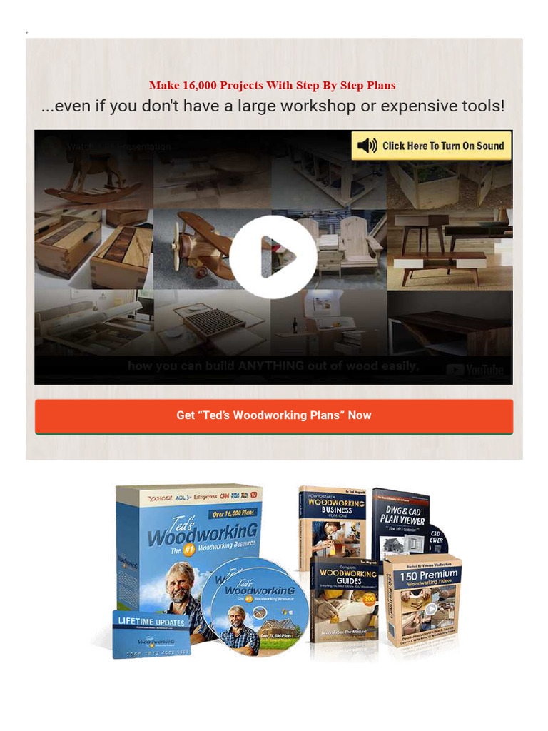 Ted S Woodworking Plans Review | PDF | Art