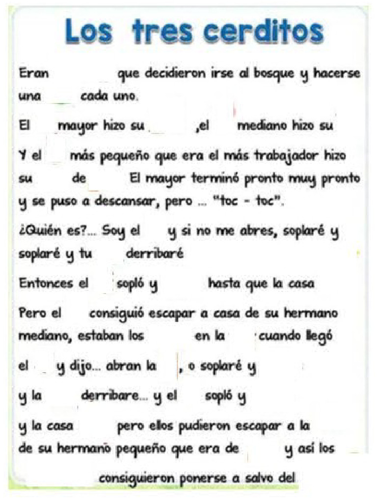 Cuento Con Imagenes | PDF