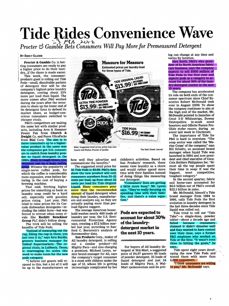 Tide Pods | PDF