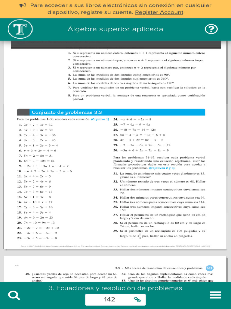 Álgebra Superior Aplicada - Texidium | PDF