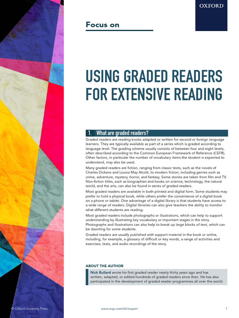 Graded Readers For Extensive Reading Focus Paper | PDF