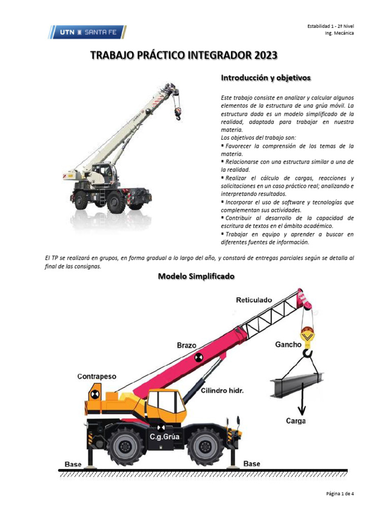 TP Integrador 2023 Enunciado | PDF