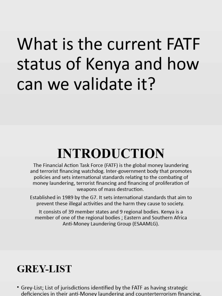 FATF | PDF