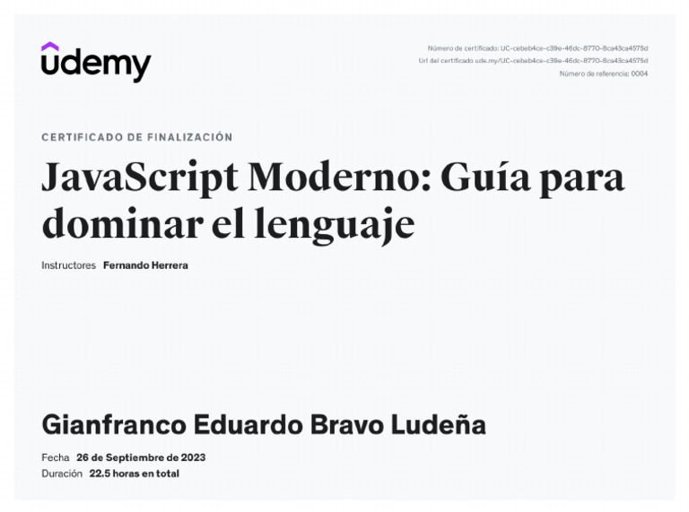 JavaScript Moderno - Guía para dominar el lenguaje | PDF