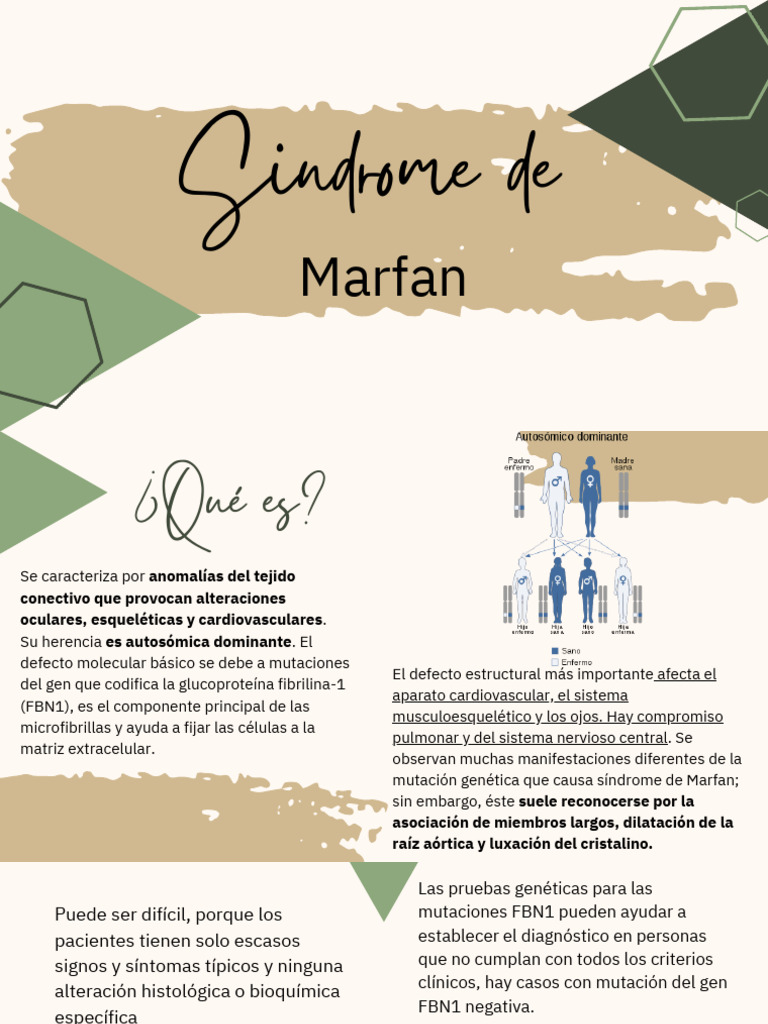 Sindrome de Marfan | PDF