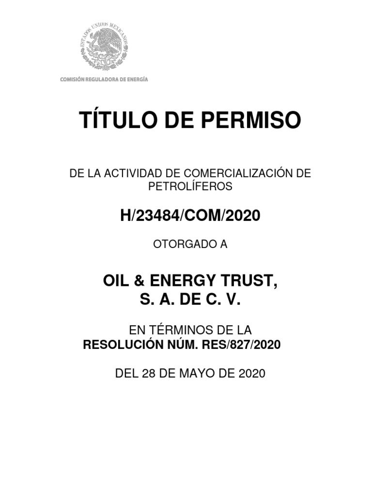 Cre Oil &energy Trust | PDF