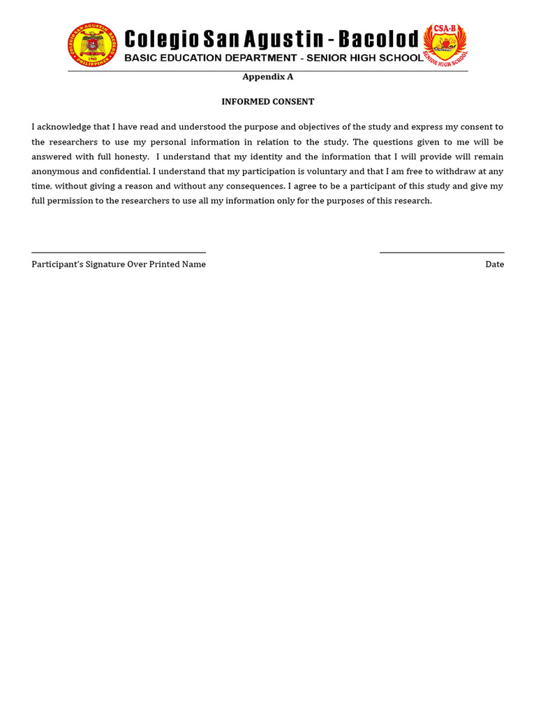 Appendix A Research PT4 | PDF