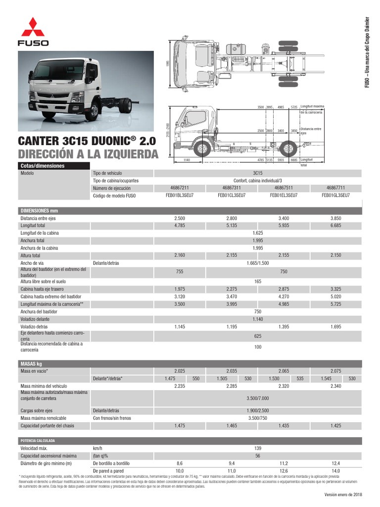 3c15 Duonic 2.0 de | PDF | Vehículos | Ingeniería mecánica