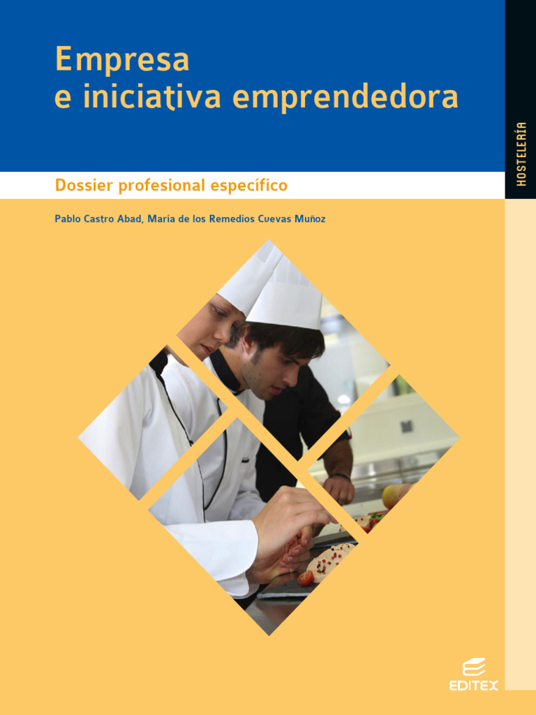 EIE Dossier Hosteleria Muestra Pags | PDF | Business | Iniciativa empresarial