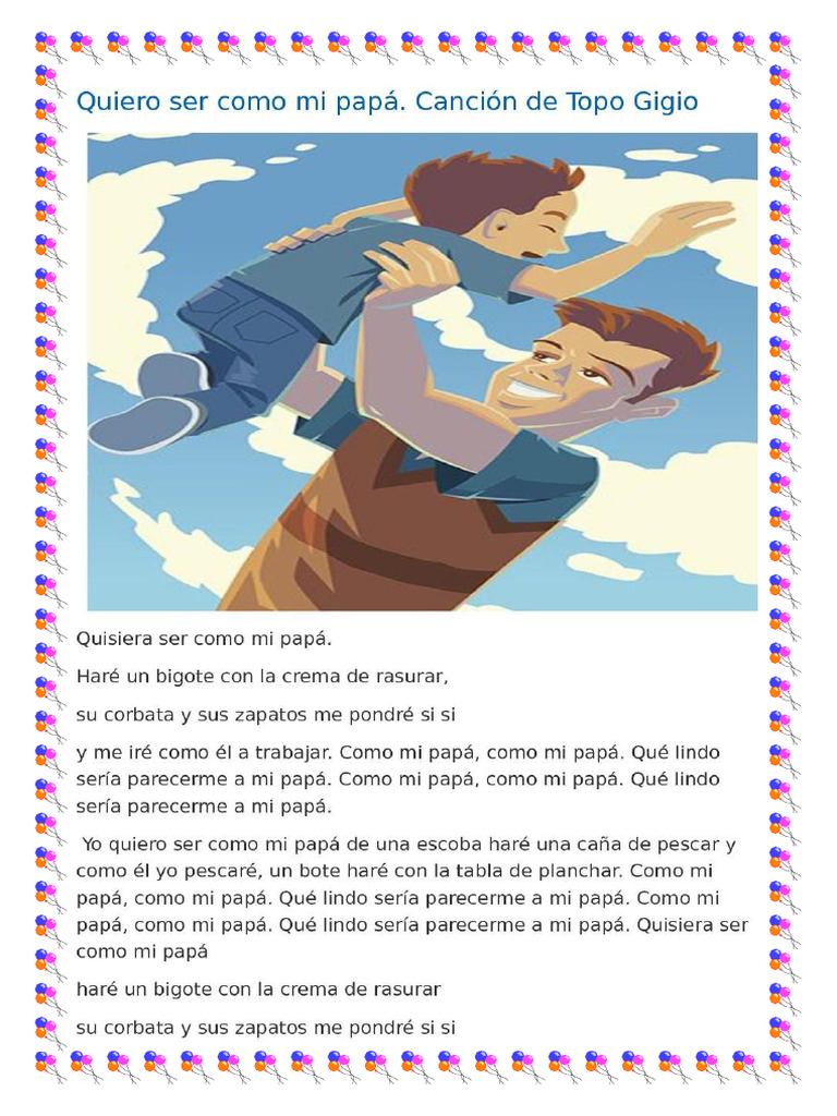 como mi papa | PDF