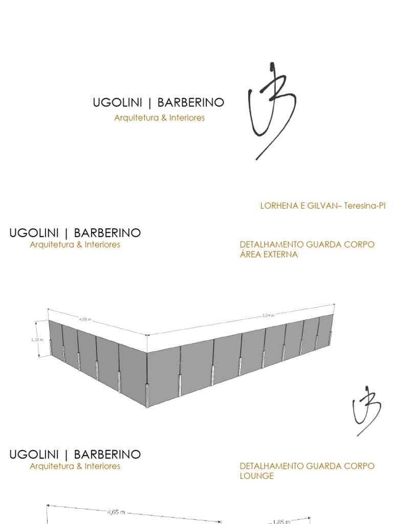 Detalhamento Guarda Corpo | PDF