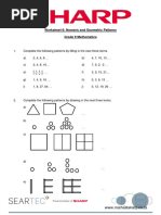 Grade 8 Math Exam Paper | PDF | Present Value | Area
