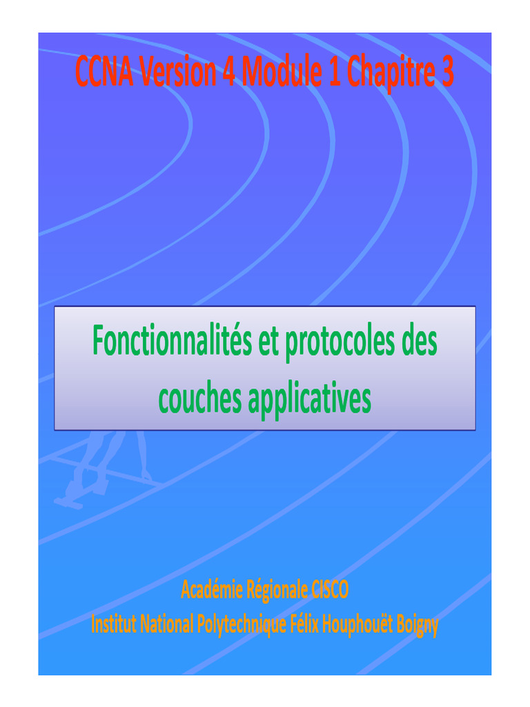 Ccna Exploration Module 1 Chapitre 3 Version 4.1 (Mode de Compatibilité ...