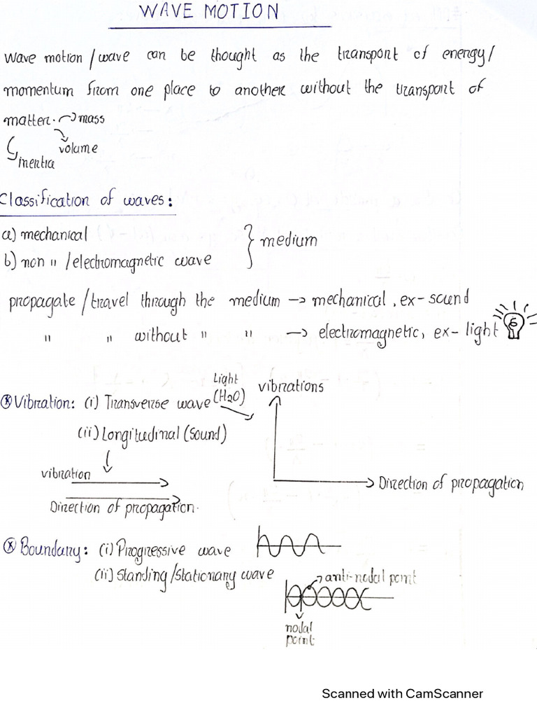 Chapter 4 Wave Motion Pdf