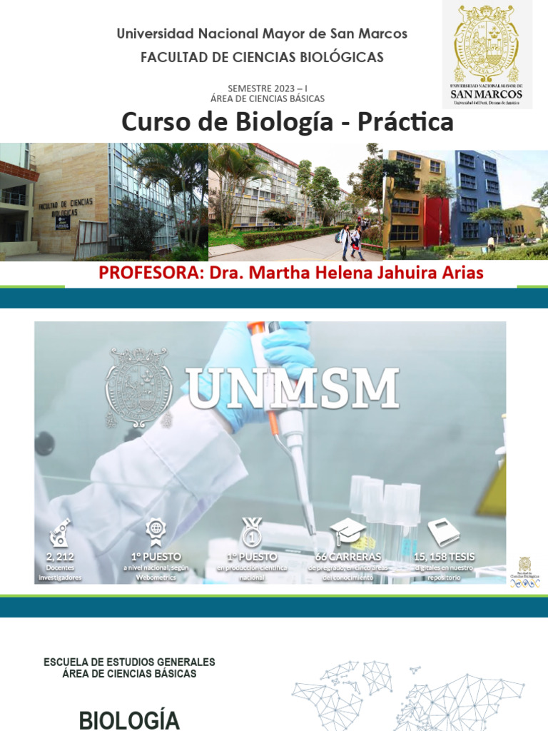 Práctica - Clase - Materiales Laboratorio y Bioseguridad - 2023-I - FII | Descargar gratis PDF ...