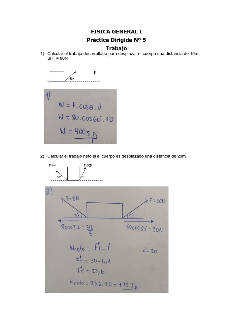 Fisica General I | PDF | Fuerza | Tasas temporales
