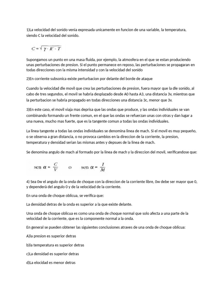 tp8 Aerodinamica | PDF | Olas | Número de Mach