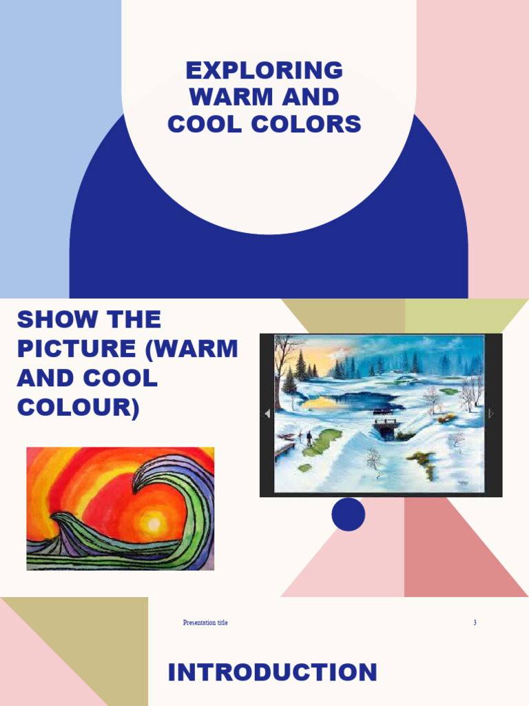 Exploring Warm and Cool Colors in Art | PDF | Art