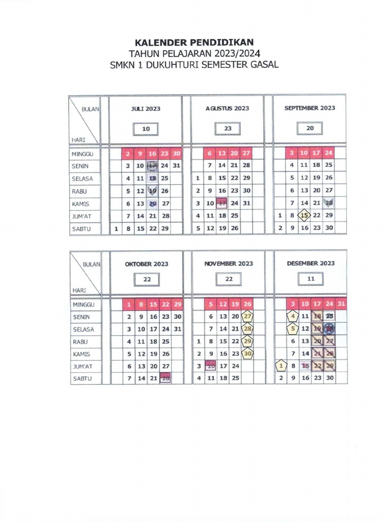 Kaldik SMEKAR TA 2023-2024 | PDF