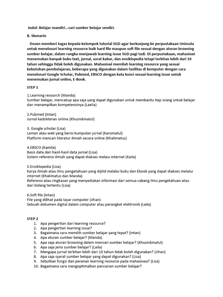 SGD 2 LBM 2 Fix | PDF